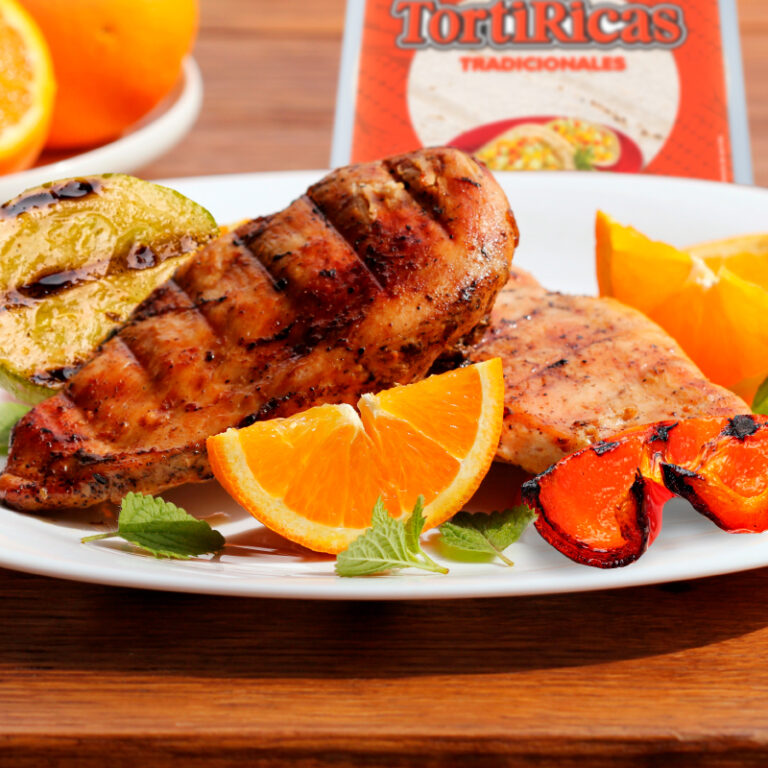Pollo a la naranja con verduras – ParrillerosTR – Tortiricas